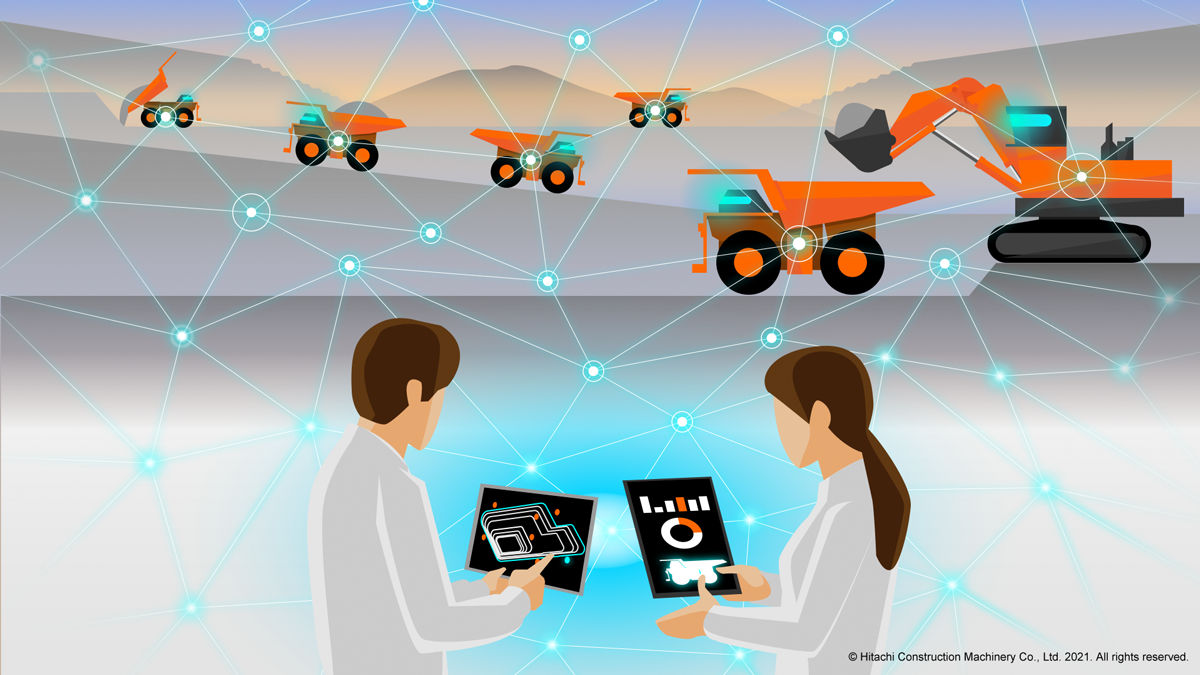 Achieving Autonomous Operation at Mines - Hitachi Construction Machinery