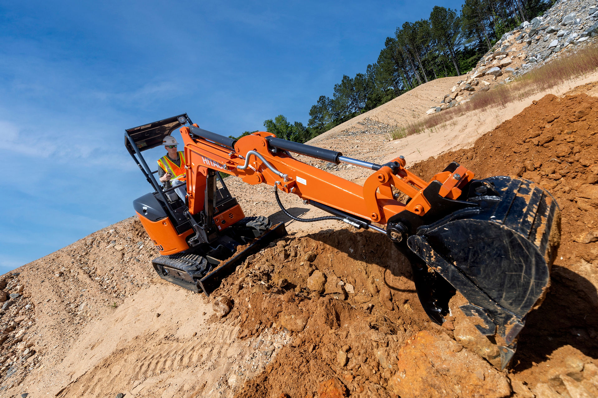 Enhanced Features on Zaxis 5N Compact Excavators - Hitachi Construction ...