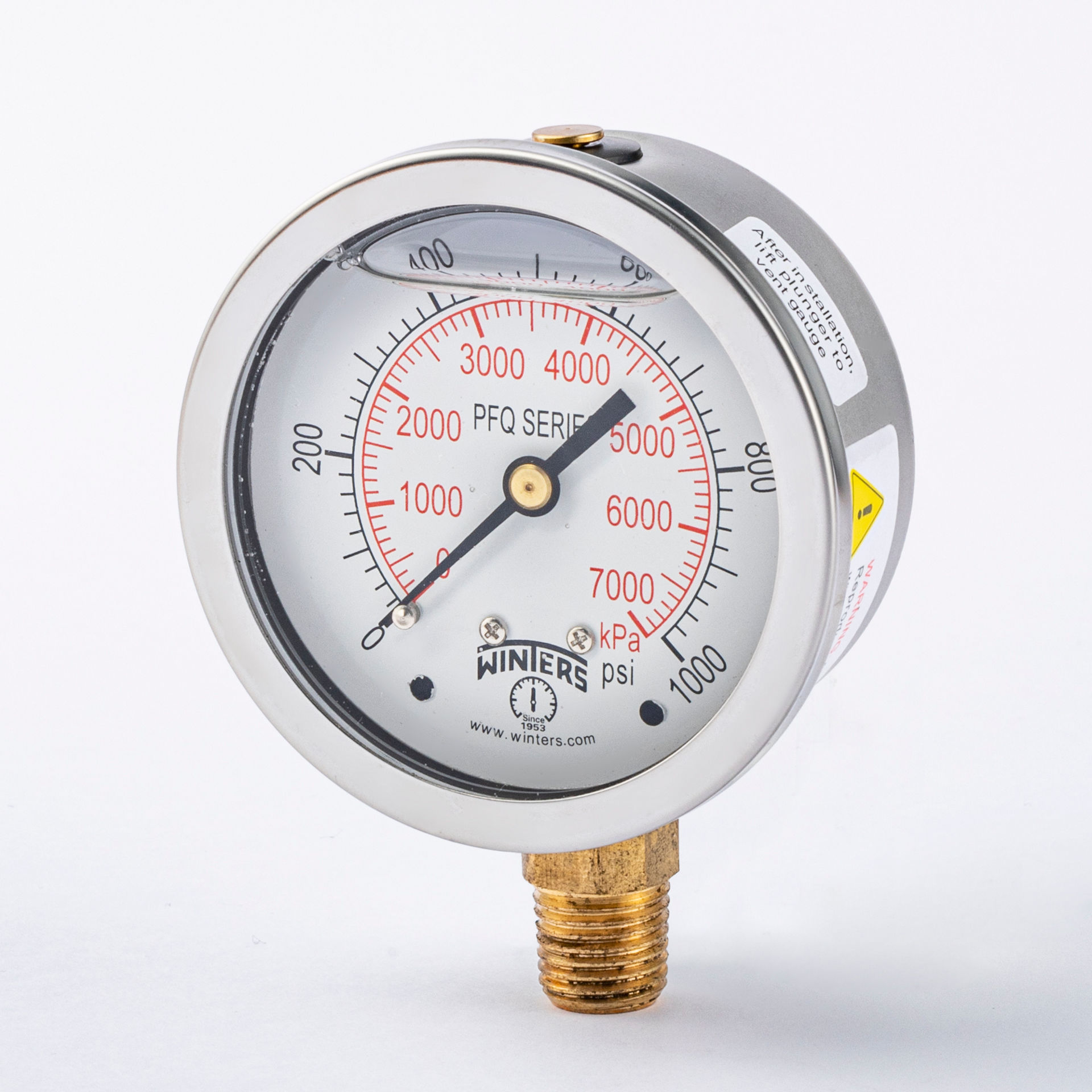 GAUGE; PRESSURE, LUBE PUMP