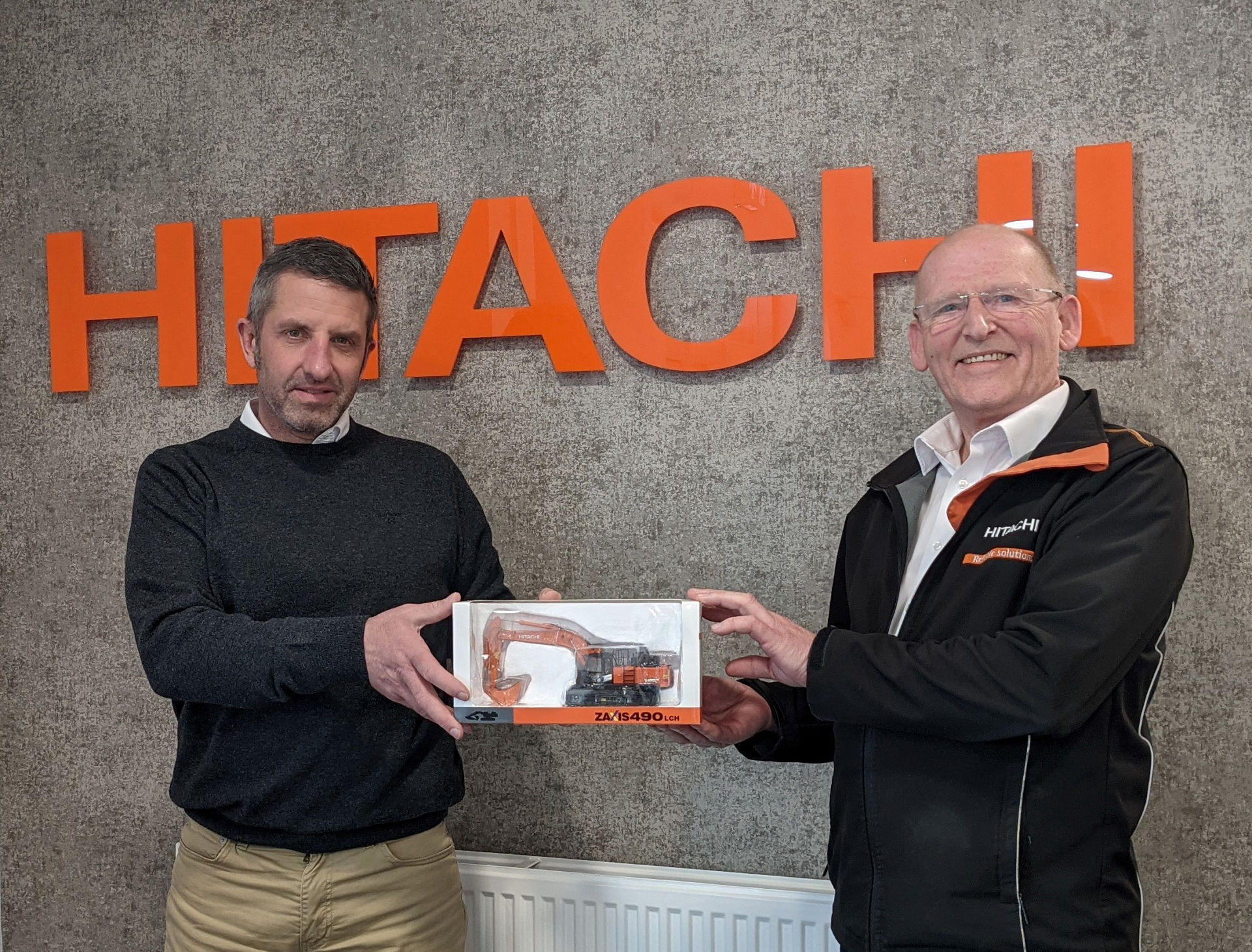 HCMUK bids farewell to Dave Henderson - Hitachi Construction Machinery UK
