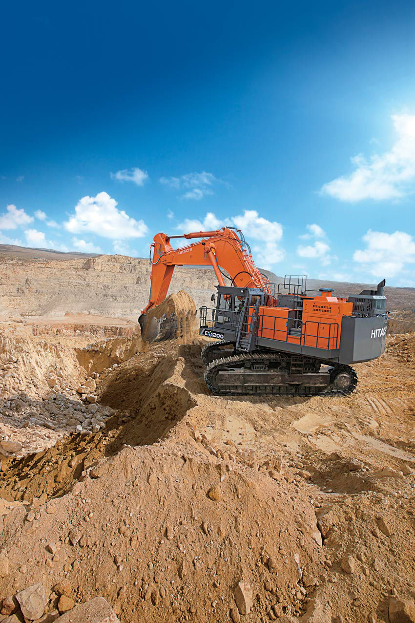 EX1200-7 Large Excavators - Hitachi Construction Machinery