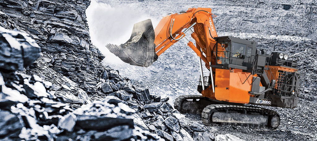 EX2000-7B Large Excavators - Hitachi Construction Machinery