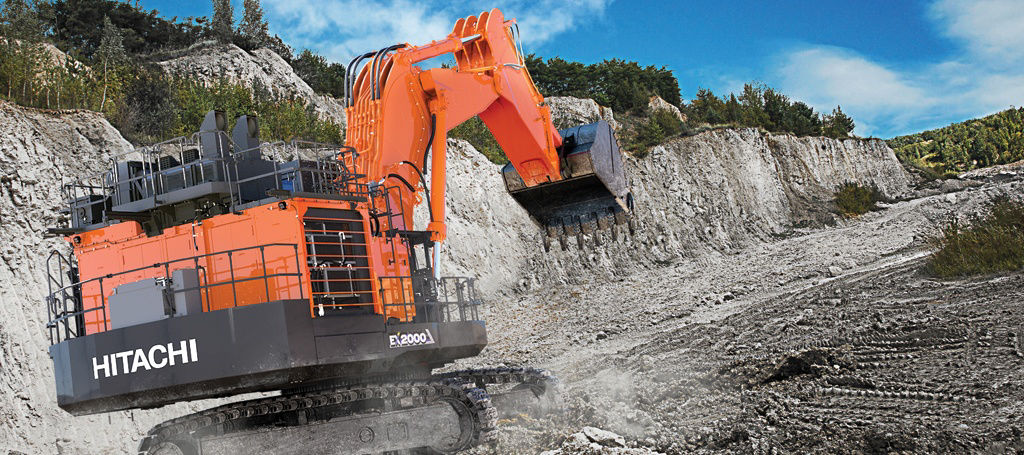 EX2000-7B Large Excavators - Hitachi Construction Machinery