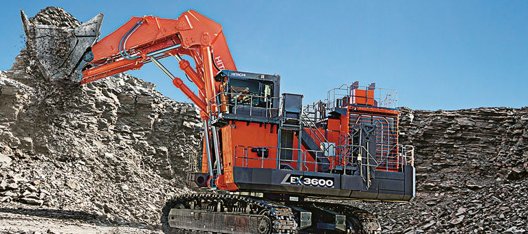 EX3600-7 Large Excavators - Hitachi Construction Machinery