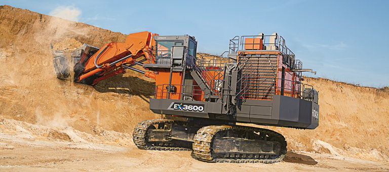 EX3600-7 Large Excavators - Hitachi Construction Machinery