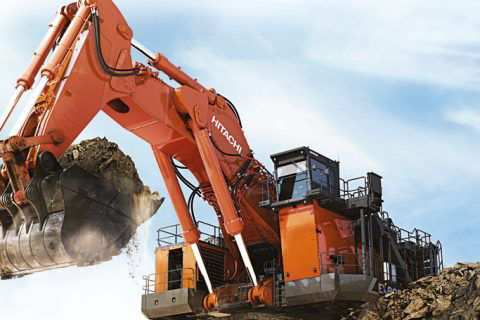 EX8000-7E Large Excavators - Hitachi Construction Machinery