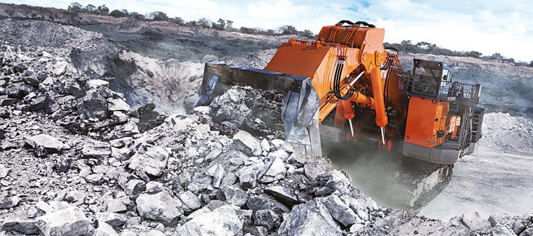 EX8000-7E Large Excavators - Hitachi Construction Machinery