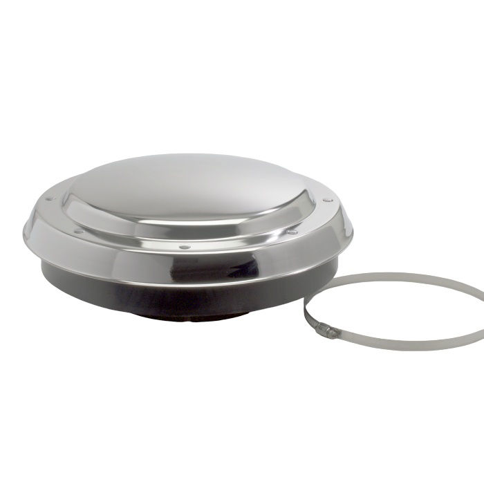 INLET HOOD, BRIGHT STAINLESS
