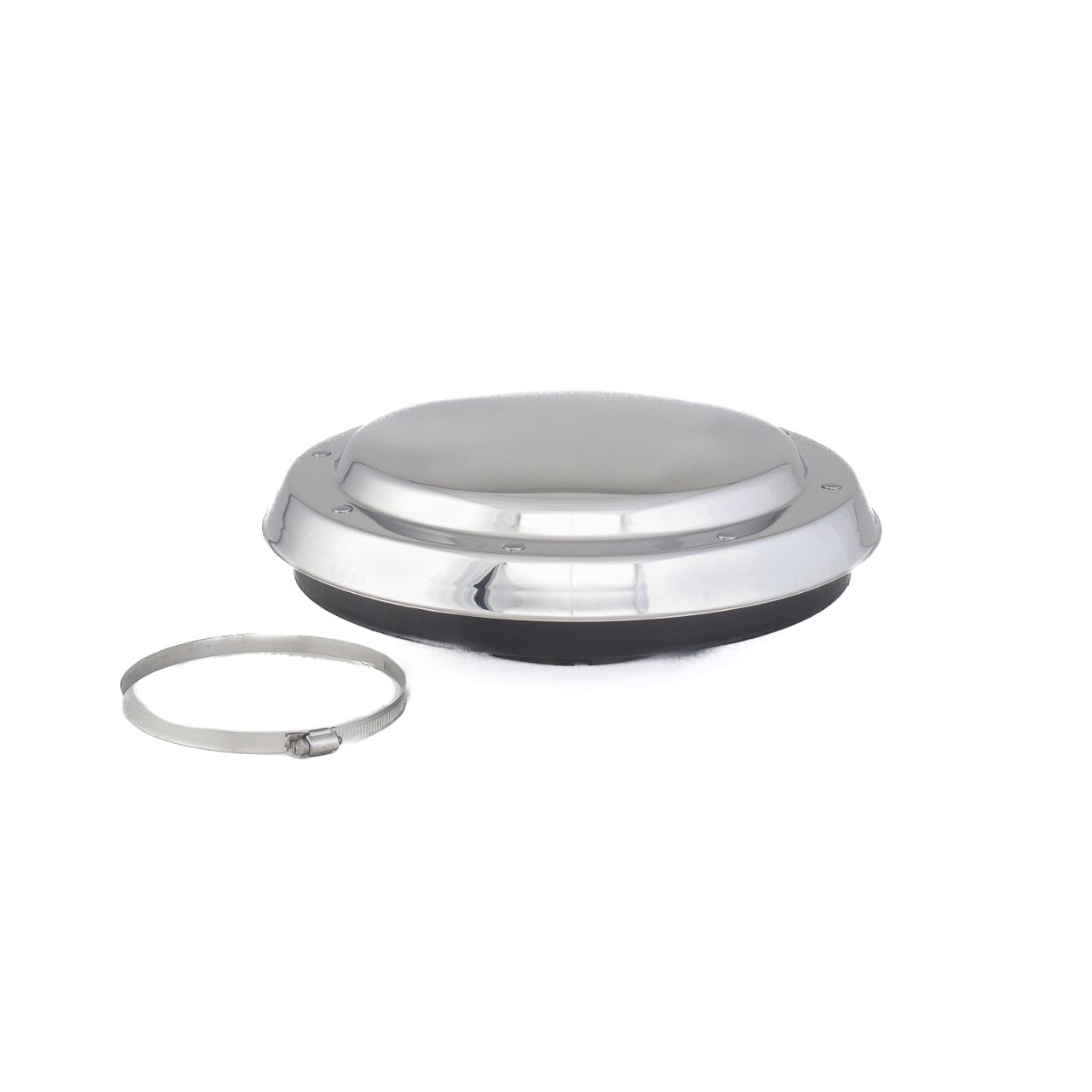 INLET HOOD, BRIGHT STAINLESS