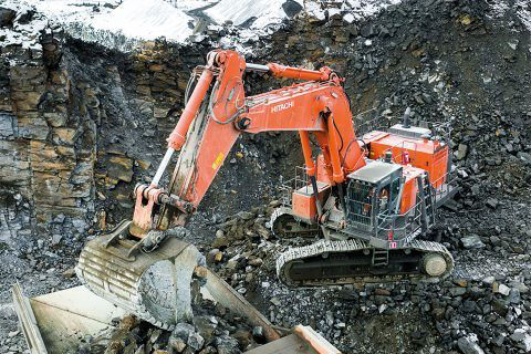 EX1200-7B Large Excavators - Hitachi Construction Machinery