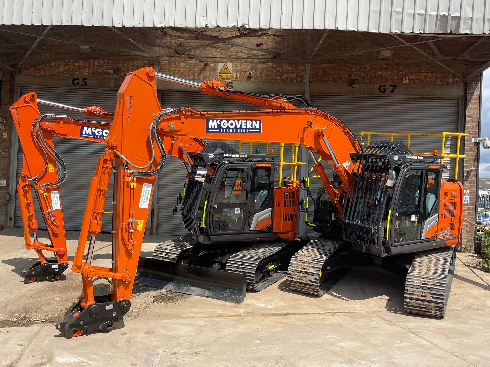 McGovern Plant Hire invest in Hitachi Construction Machinery equipped ...