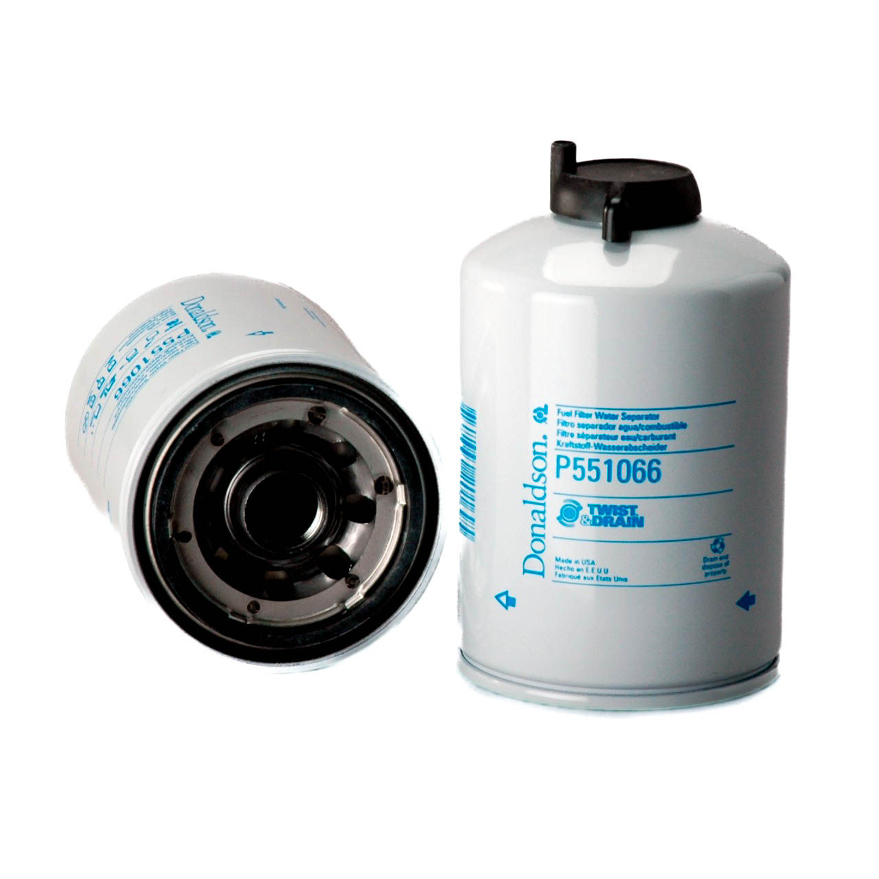 FUEL FILTER, WATER SEP SPIN-ON