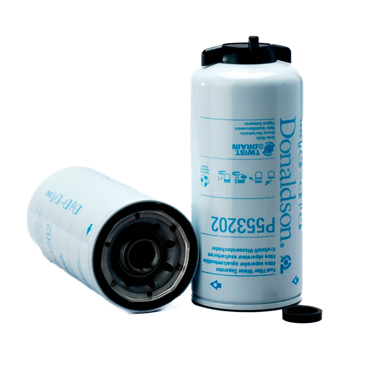 FUEL FILTER, WATER SEP SPIN-ON