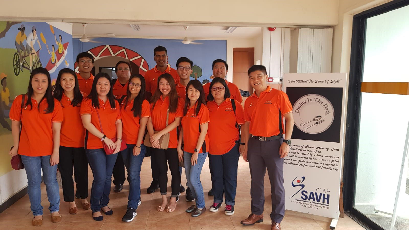 Visit to Singapore Association of the Visually Handicapped (Hitachi ...