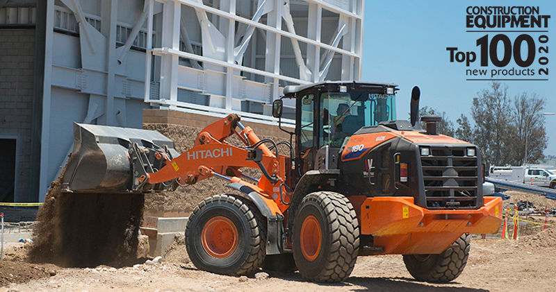 Hitachi ZW180-6 Wheel Loader Presented 2020 Top 100 New Products Award ...
