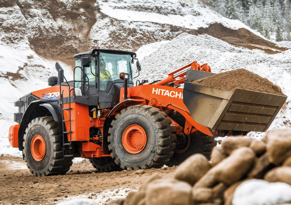 Introducing the Powerful Hitachi ZW370-6 Wheel Loader - Hitachi ...