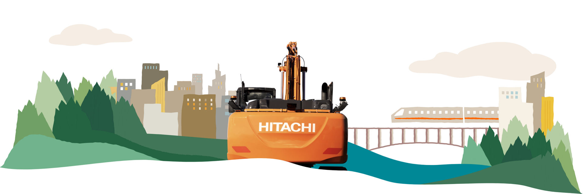 2022-2023 Global Corporate Advertising - Hitachi Construction Machinery