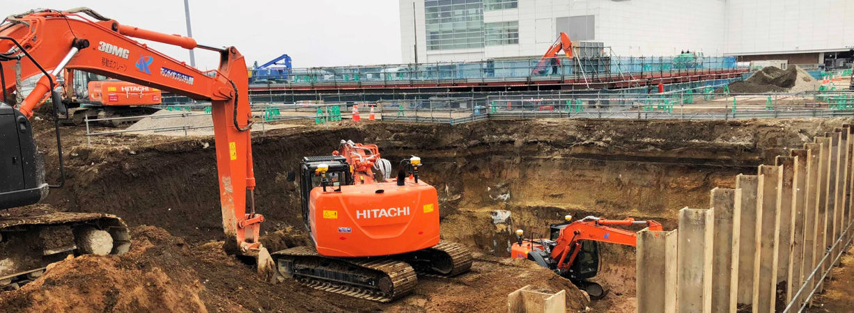 #8 岩田地崎建設株式会社 - 日立建機のICT施工